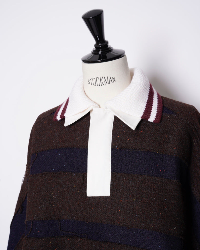 【BOTTER】(ボッター)-CLASSIC POLO BOTTER LONG SLEEVE MULTIFABRIC-Amanojak.