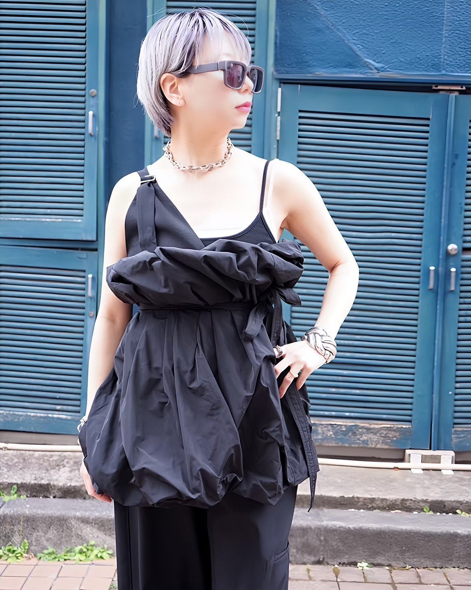 【TOGA ARCHIVES】Taffeta bustier mini dress-Amanojak.