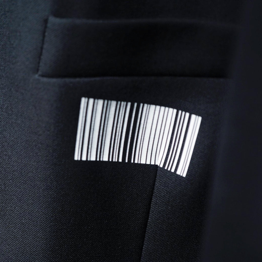 【VTMNTS】 BARCODE TAILORED JACKET-Amanojak.